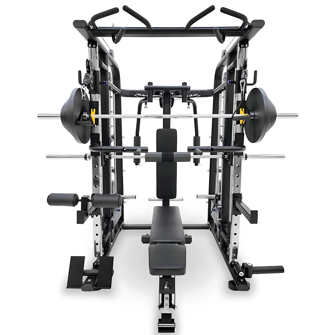 Smith Machine with Cable Crossover. - Home Gym Equipments