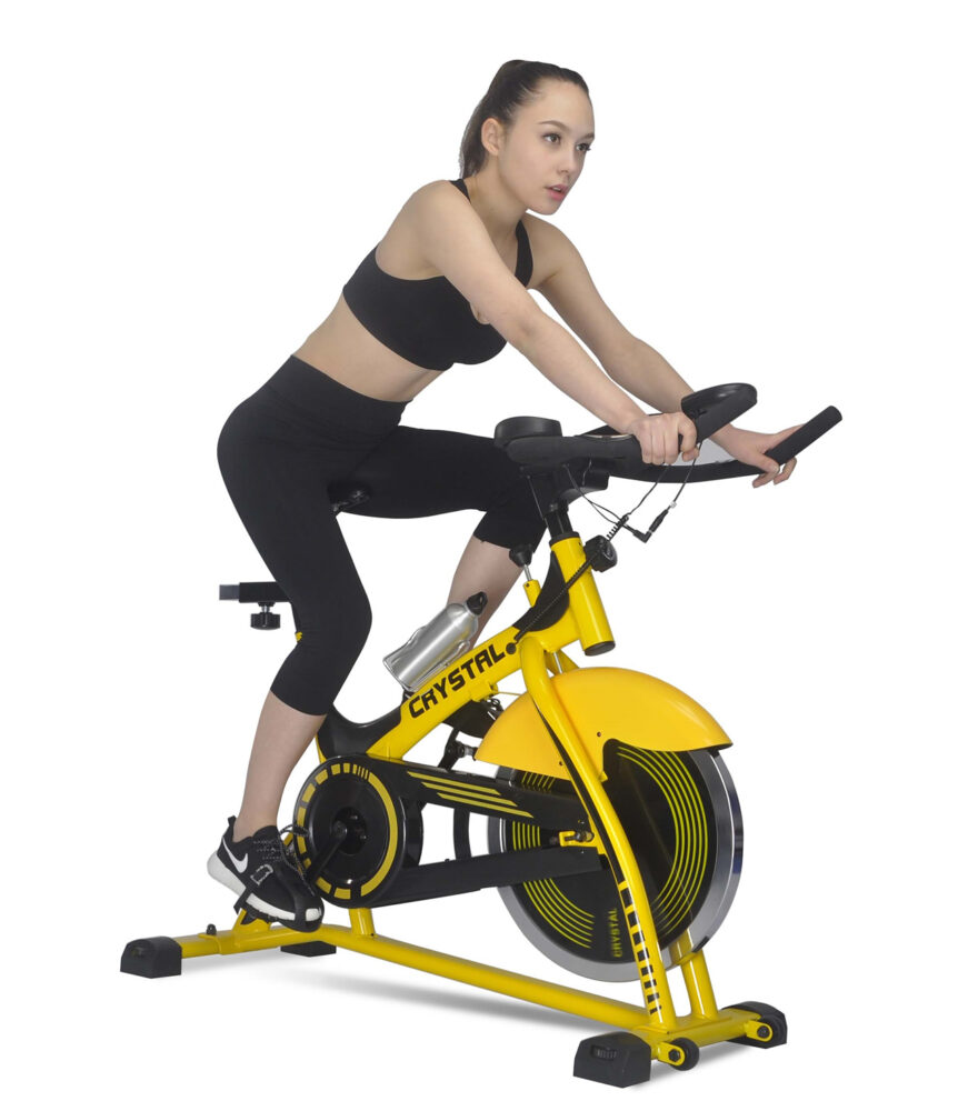 Crystal Gym Spinning Bike - Home Gym Equipments