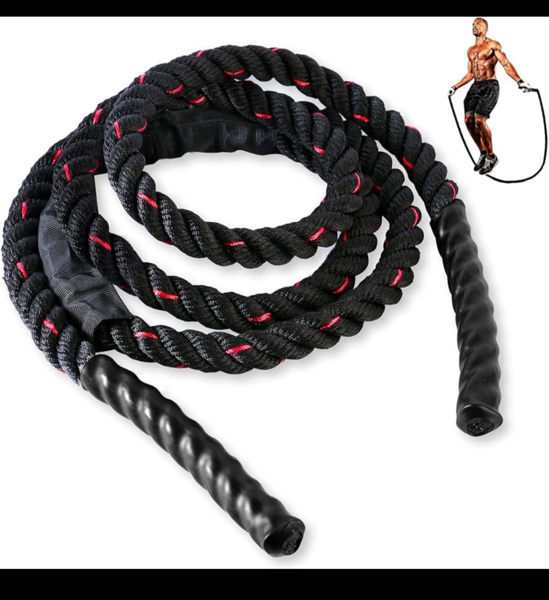 Battle Rope Skipping Rope - Home Gym Equipments