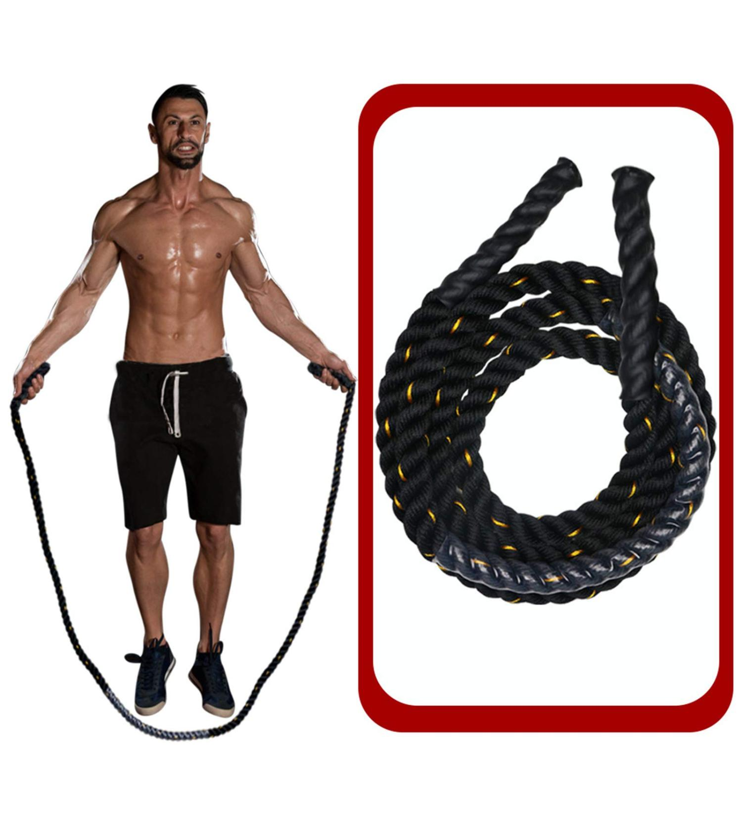Battle Rope Skipping Rope - Home Gym Equipments